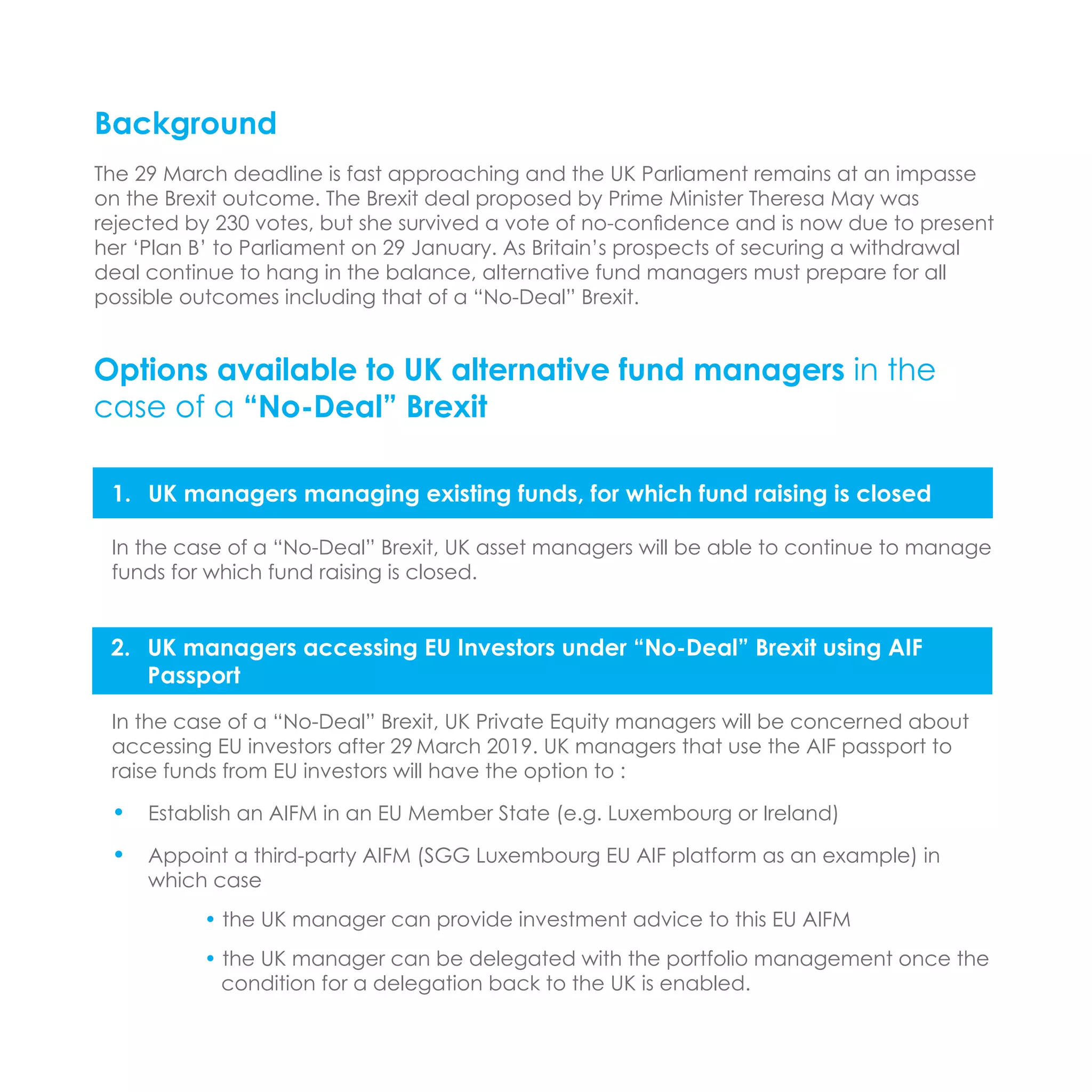Brochure sur le Brexit | PDF