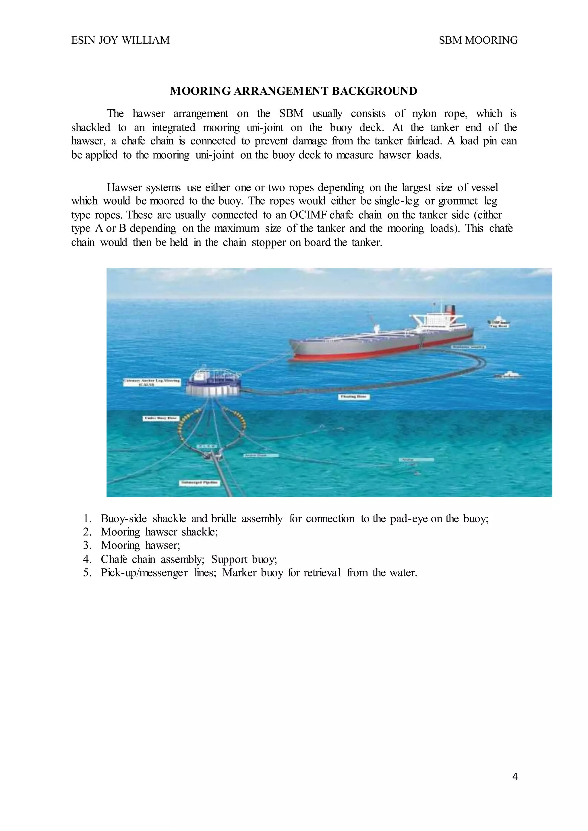 Single buoy mooring system | DOCX