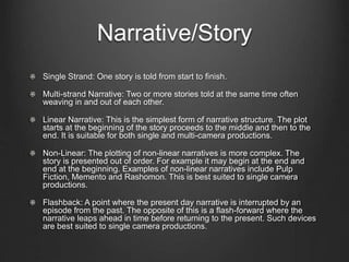 Single Camera Production | PPTX | Cameras and Camcorders | Consumer ...