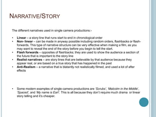 Single camera production | PPTX