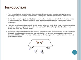 Single camera production | PPTX