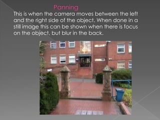 Single camera techniques | PPT