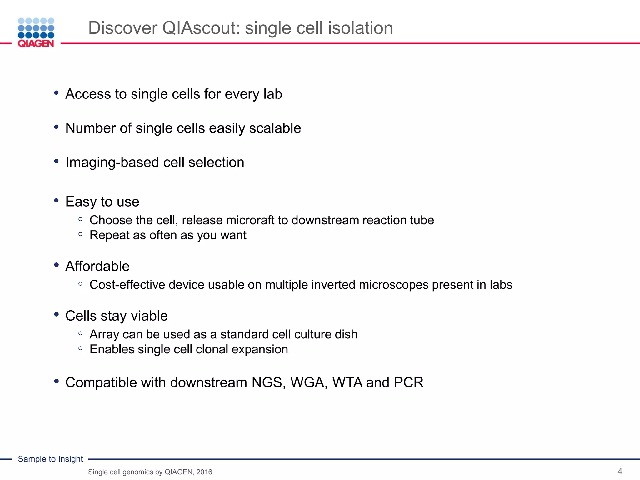 Single Cell Isolation | PDF