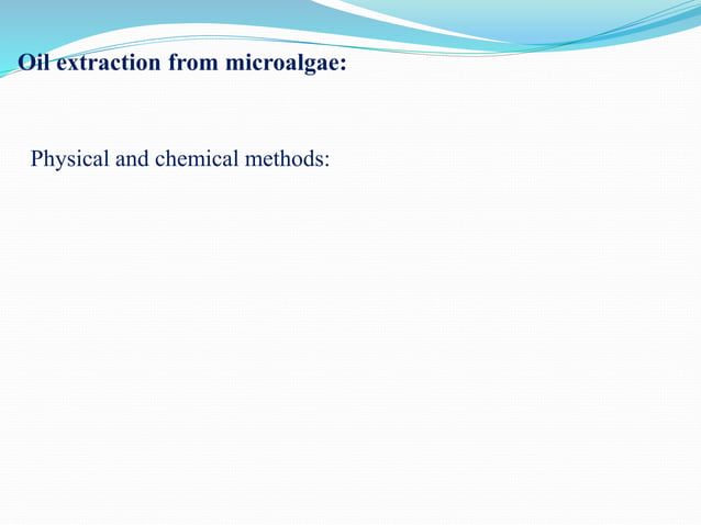 Single cell oil (SCO) | PPTX | Chemistry | Science