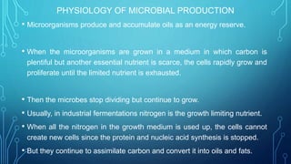 Single cell oil | PPTX