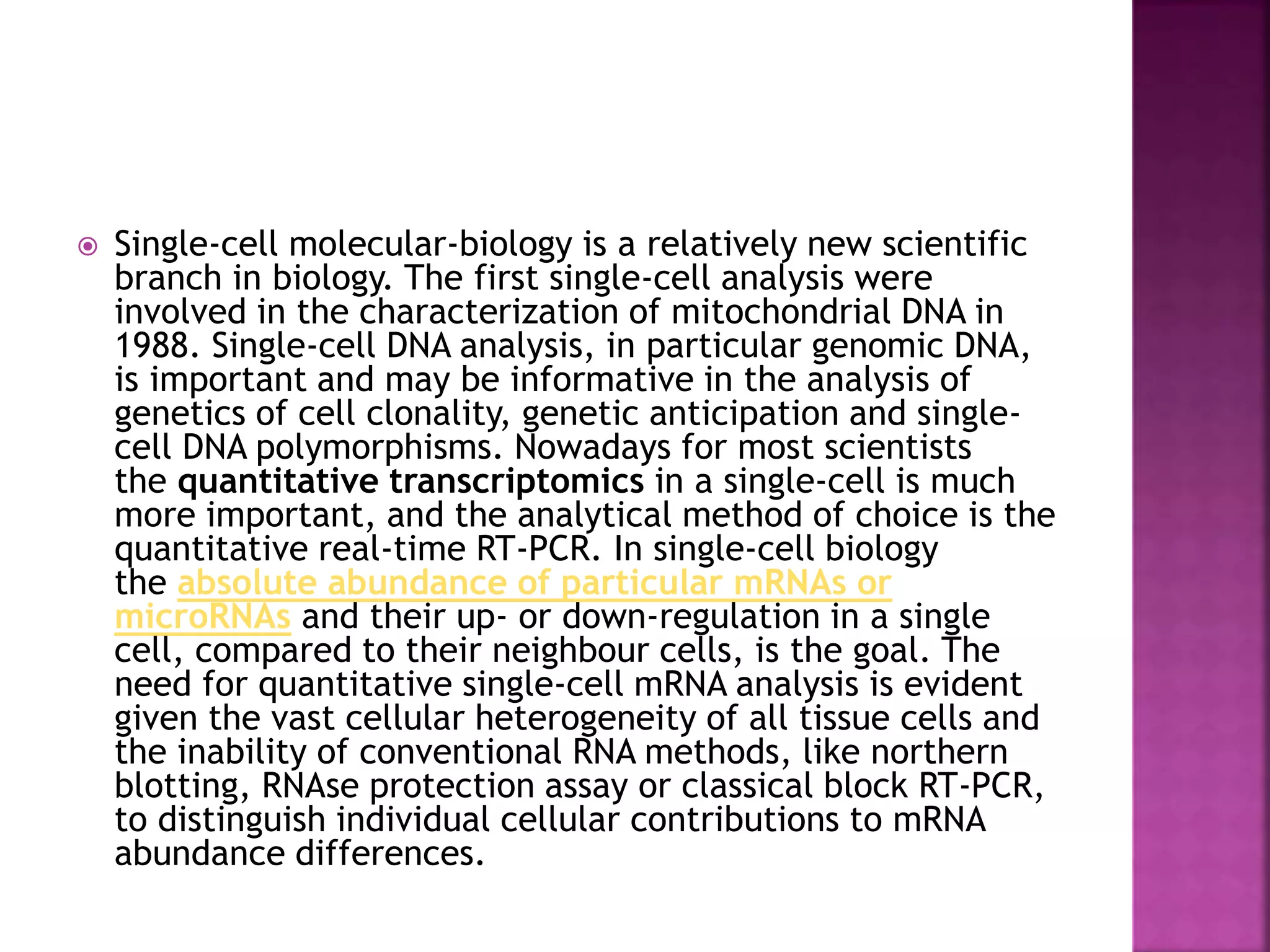 Single cell pcr | PPTX