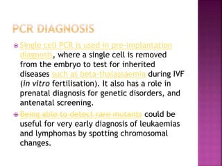Single cell pcr | PPTX | Genetics | Science
