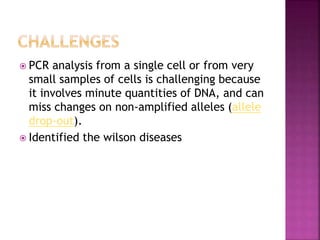 Single cell pcr | PPTX | Genetics | Science
