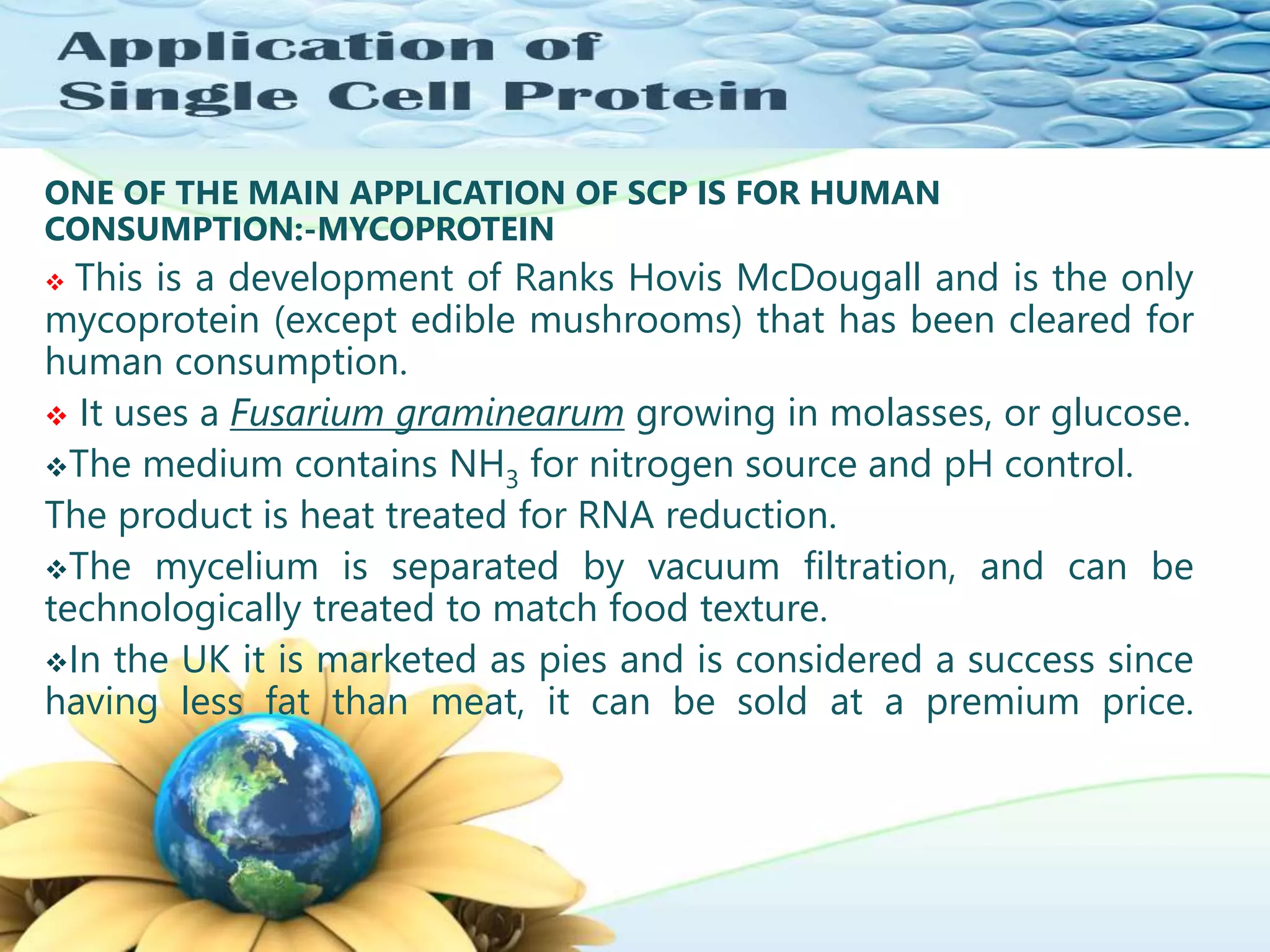 Single cell protein | PPTX