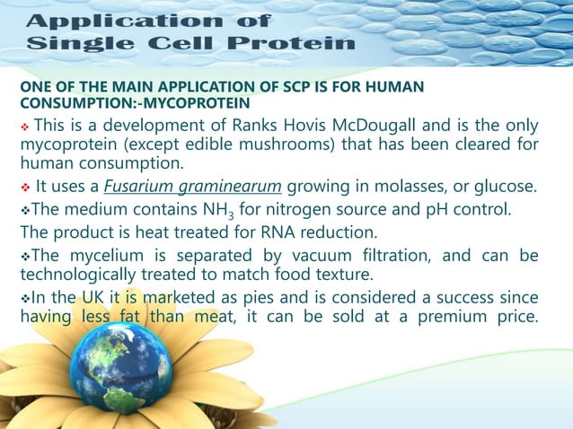 Single cell protein | PPTX