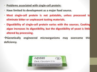 Single cell protein | PPTX