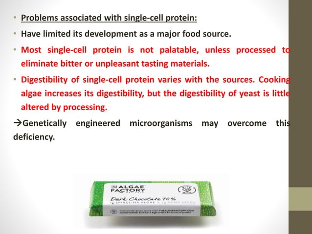 Single cell protein | PPTX | Chemistry | Science