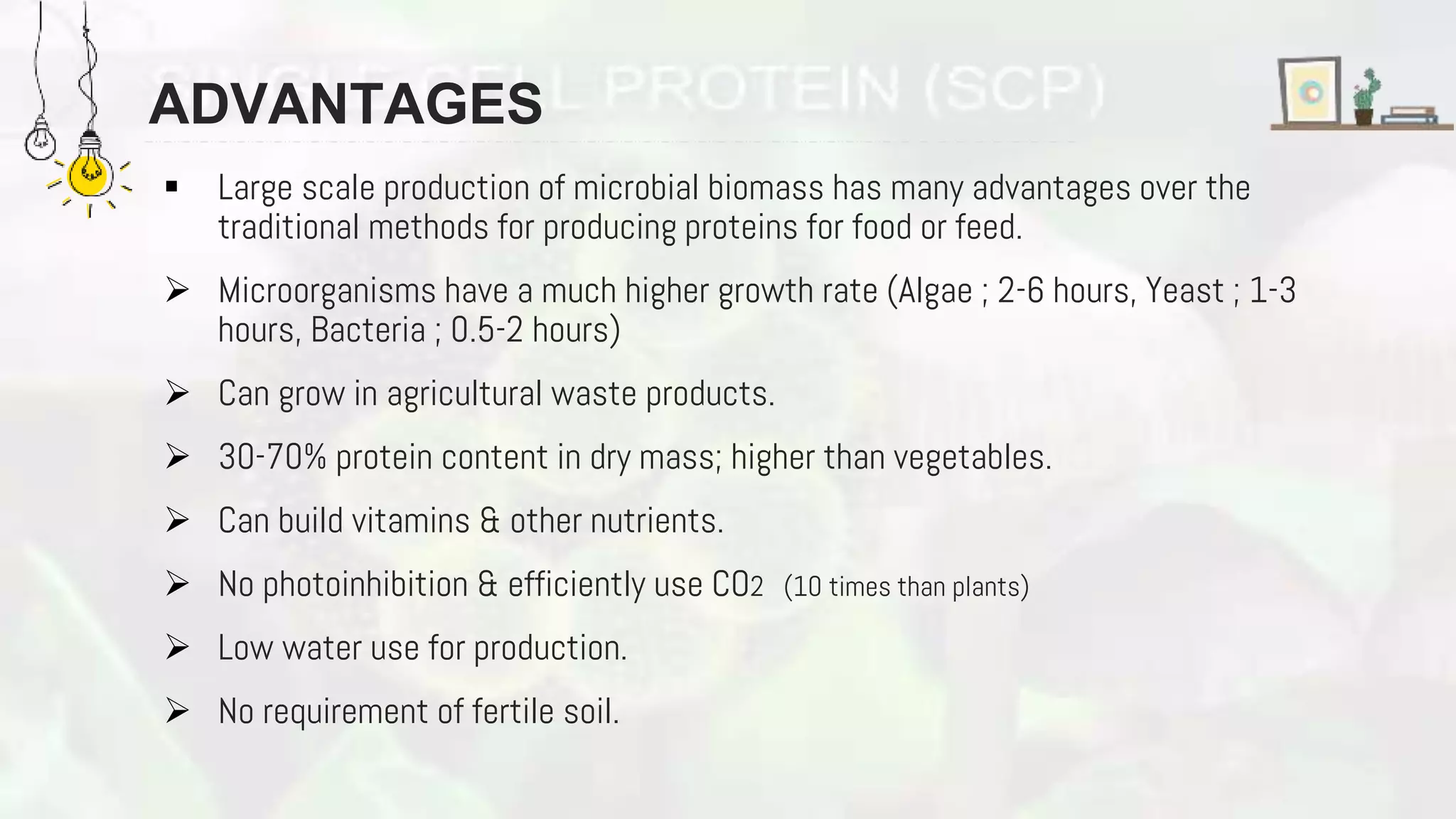 Single cell protein | PPTX