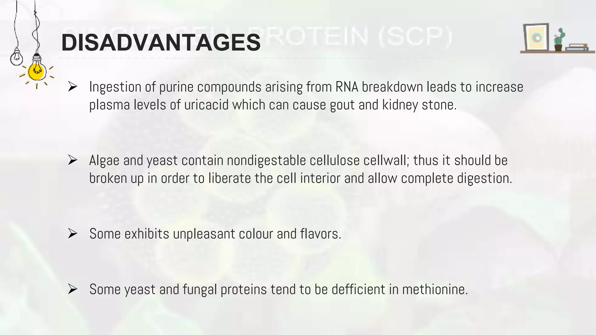 Single cell protein | PPTX