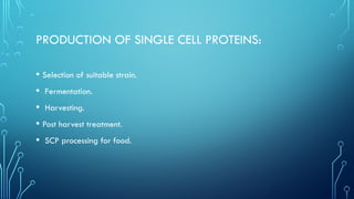 single cell proteins (SCP) ppt,slideshare. | PPTX