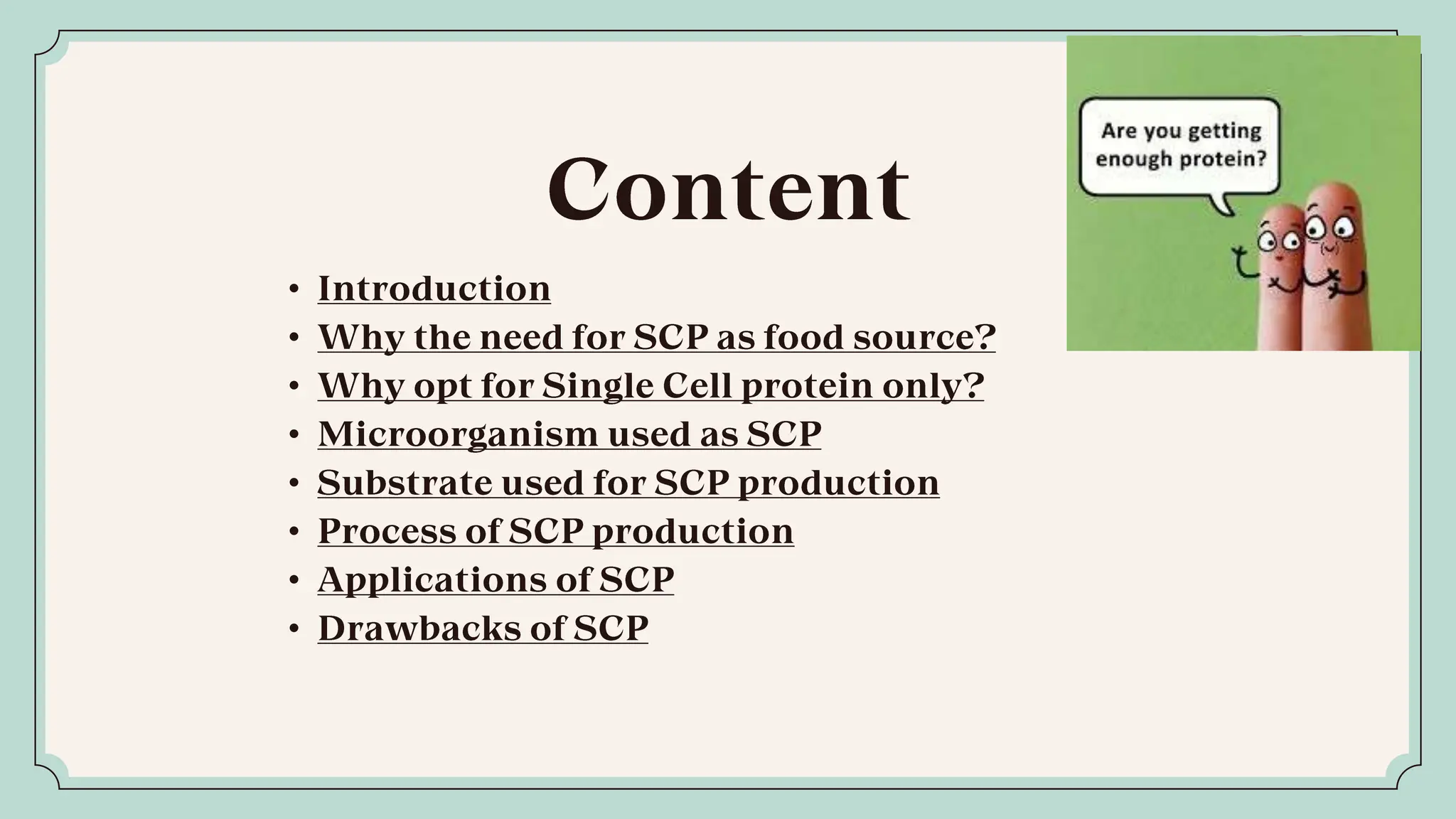 Single cell Protein(SCP), Introduction of SCP, Importance, types and ...
