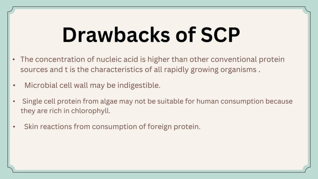 Single cell Protein(SCP), Introduction of SCP, Importance, types and ...
