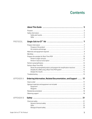 Single Cell Gene Expression Analysis Protocol | PDF | First Aid | Injuries