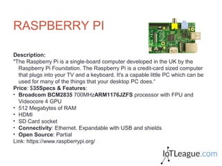 Single chip computer for iot application | PPT