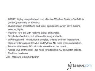 Single chip computer for iot application | PPT