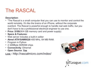 Single chip computer for iot application | PPT