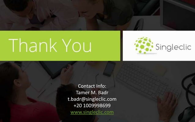 Singleclic Event Management System | PPT