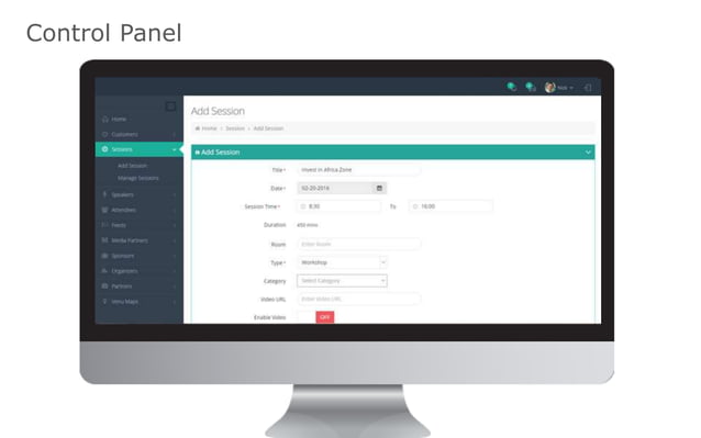 Singleclic Event Management System | PPT