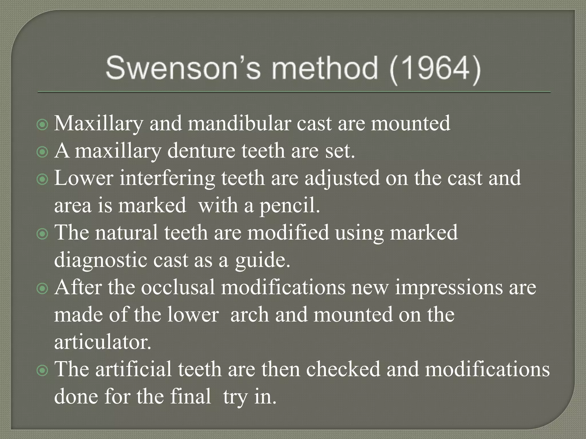 Single complete denture | PPT