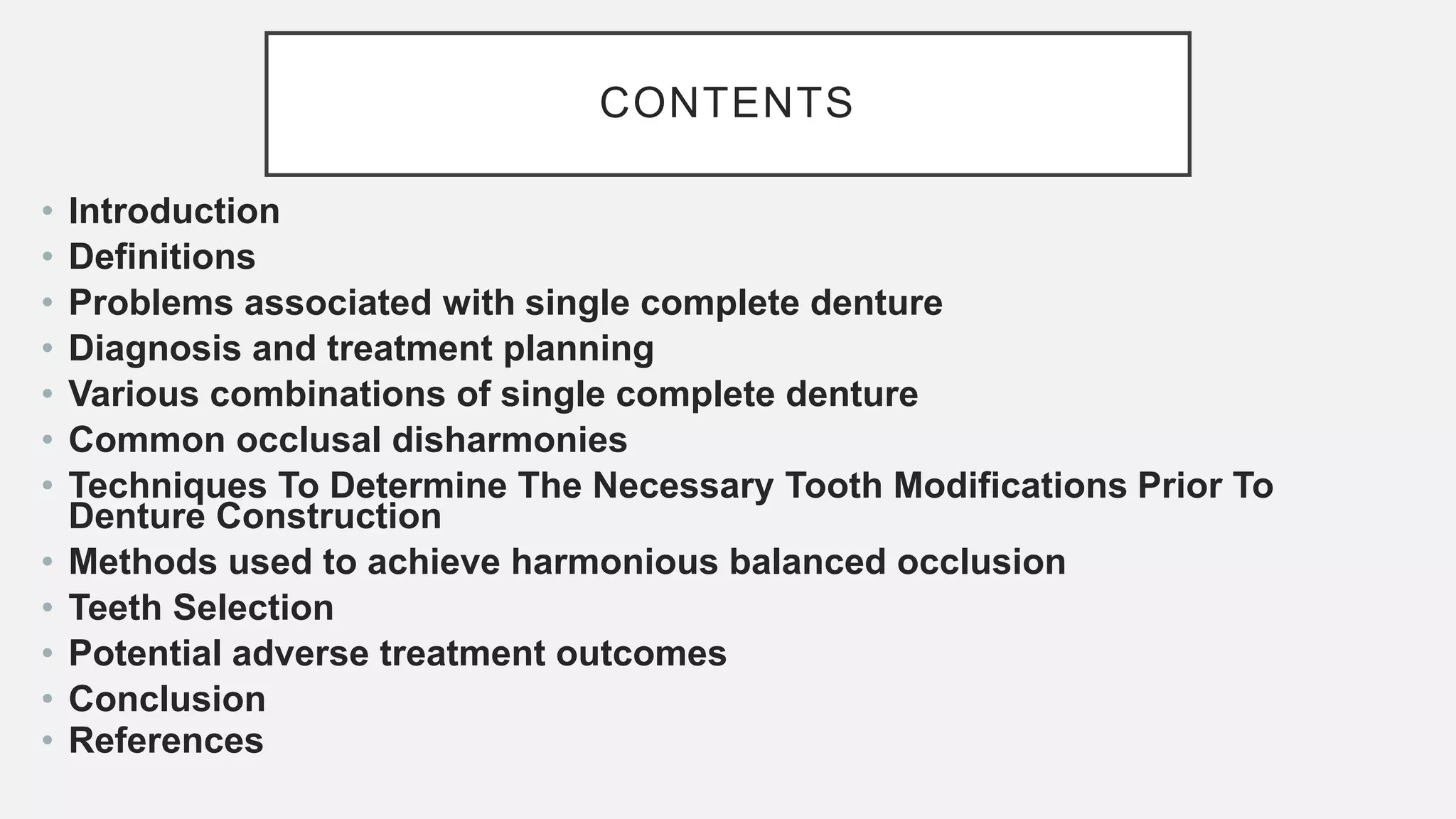 Single complete denture | PPTX