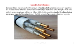 Single core and multi core cables | PDF