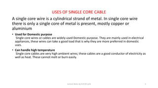 Single core and multi core cables | PDF | Computer Networking | Computing