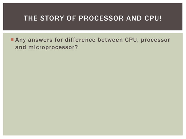 Difference between Single core, Dual core and Quad core Processors | PPTX