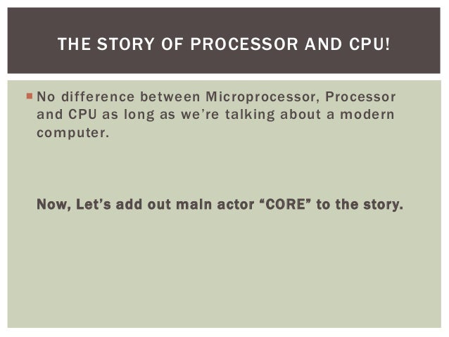 Difference Between Single Core Dual Core And Quad Core Processors