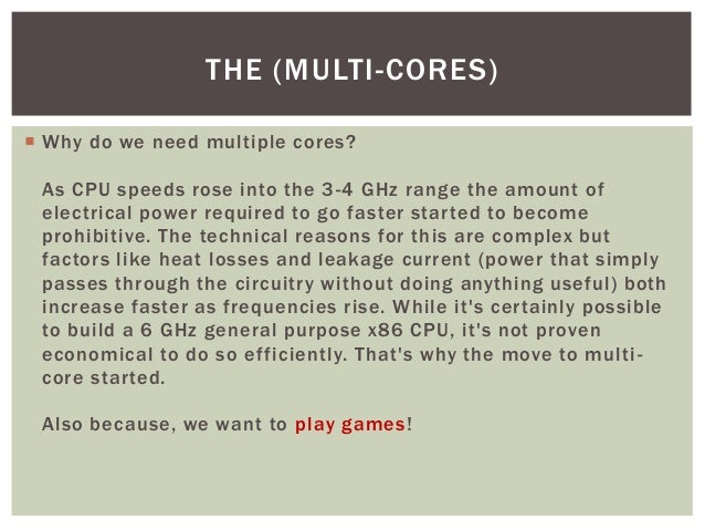 Difference Between Single Core Dual Core And Quad Core Processors