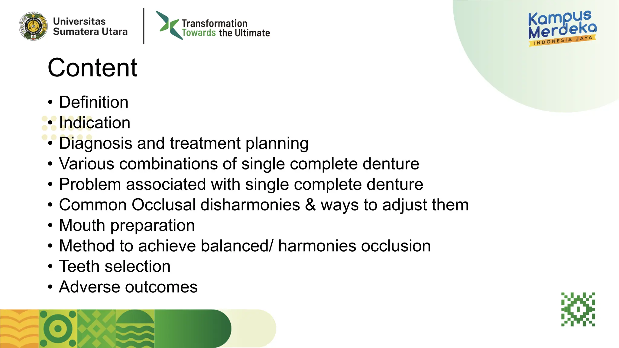 Key point of Single complete denture ppt | PPTX