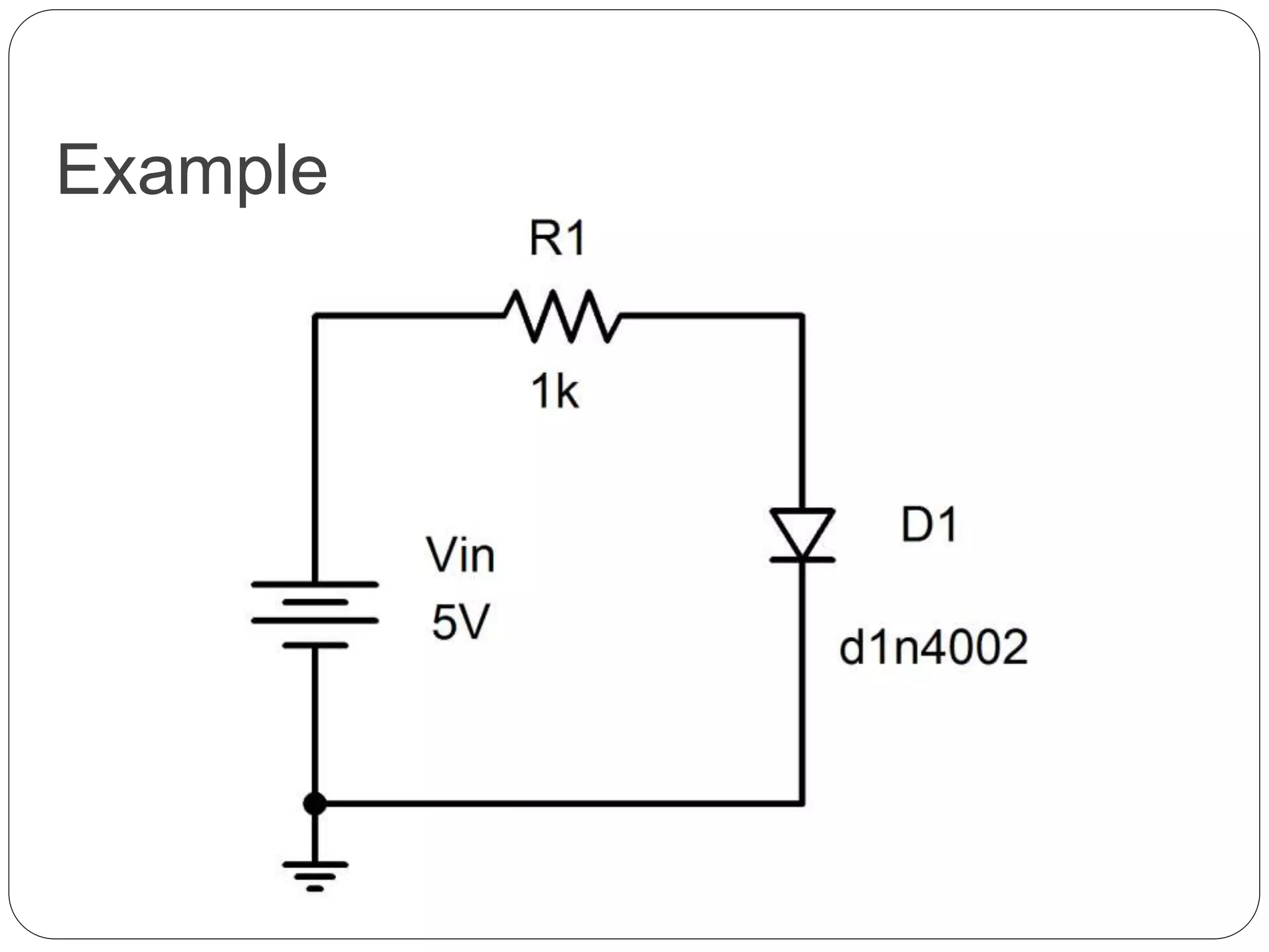Single diode circuits | PPT