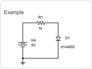 Single diode circuits | PPTX | Consumer Electronics | Technology ...