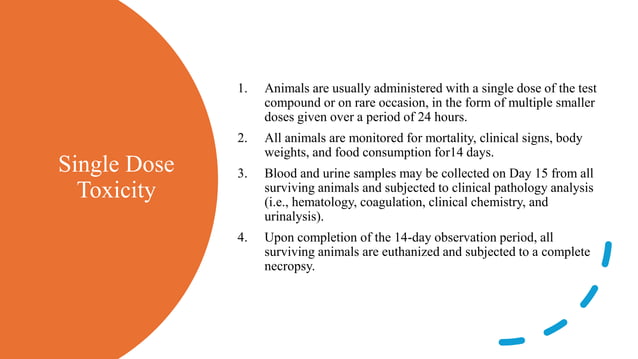 Single dose and repeated dose toxicity studies.pptx | Endocrine and ...