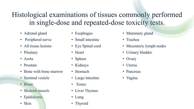 Single dose and repeated dose toxicity studies.pptx | Endocrine and ...