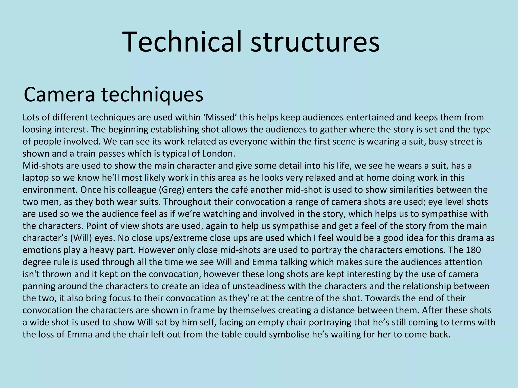 Single drama analysis update | PPT