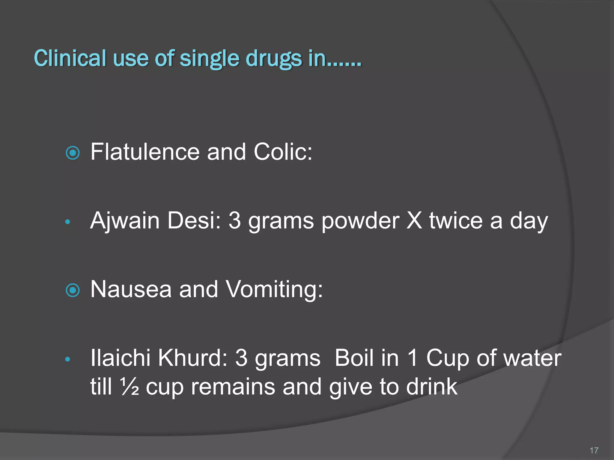 Single drug therapy in unani system of medicine converted | PDF