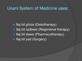 Single drug therapy in unani system of medicine converted | PDF