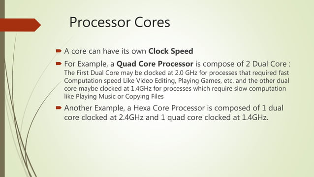 Single &Multi Core processor | PPT