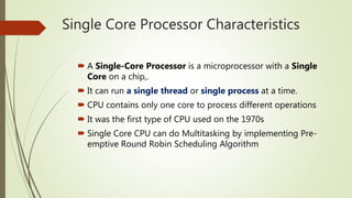 Single &Multi Core processor | PPT