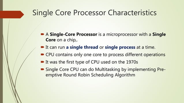 Single &Multi Core processor | PPT