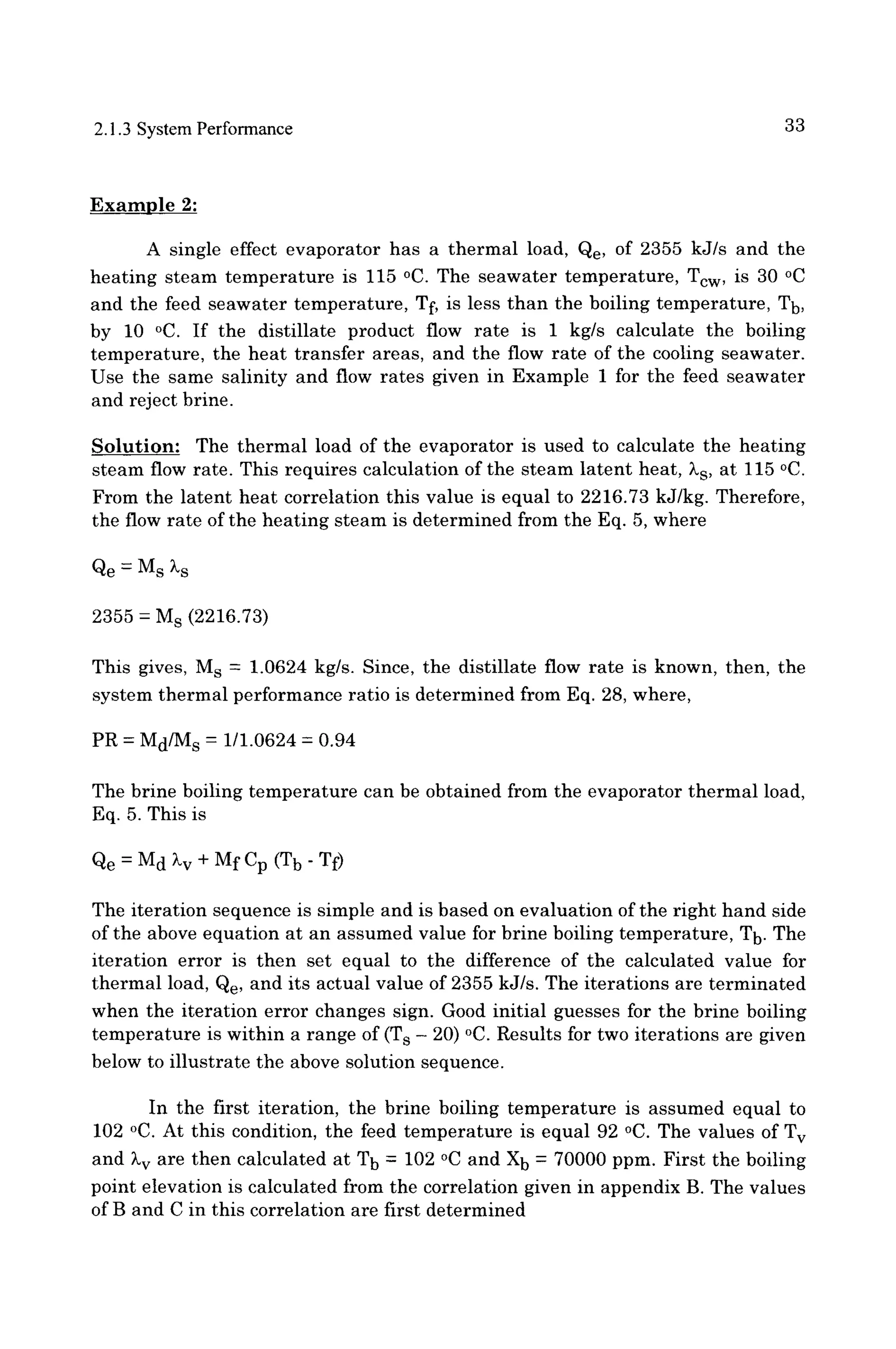 Single effect evaporation | PDF