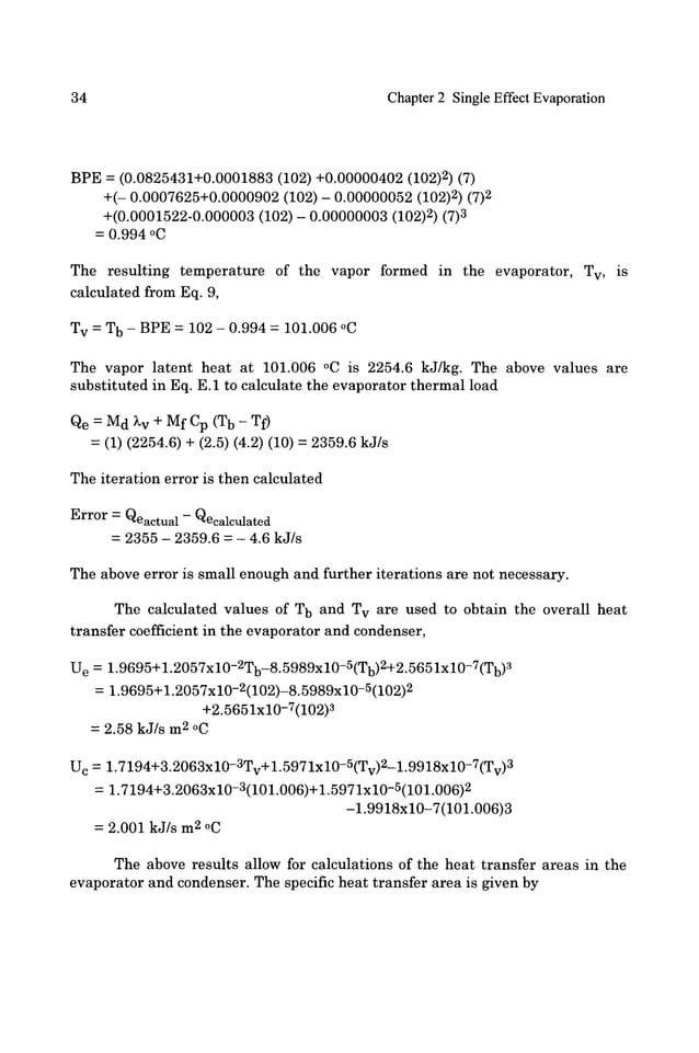 Single effect evaporation | PDF
