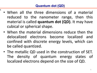 Single elctron transistor PHASE 1.pptx