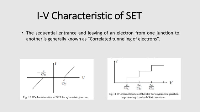 Single electron transistomy | PPTX | Physics | Science