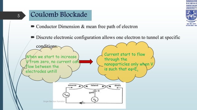 Single Electron Transistor | PPTX
